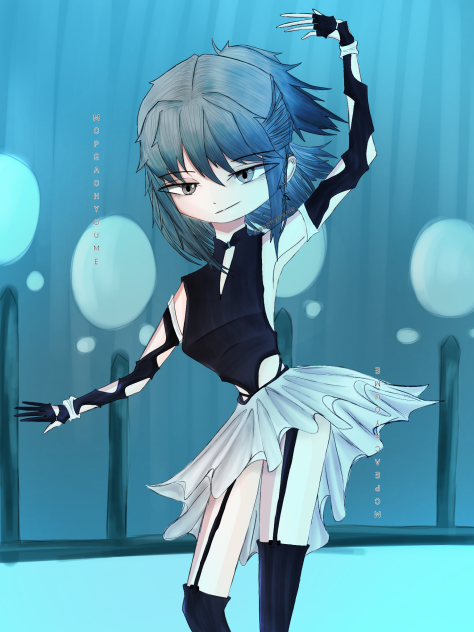 Ice skating - ibisPaint