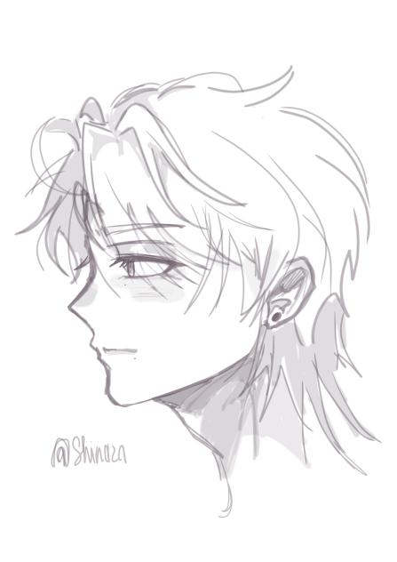 side profile crappy lazy - ibisPaint