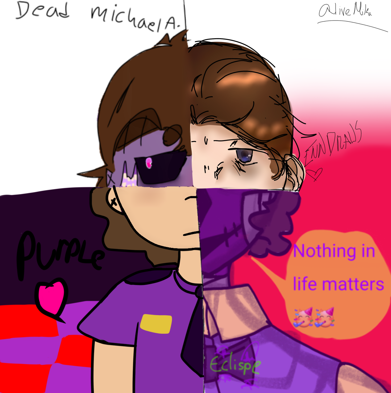 Mike Afton Collab - ibisPaint