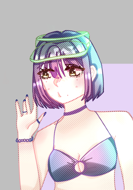 hot babe - ibisPaint