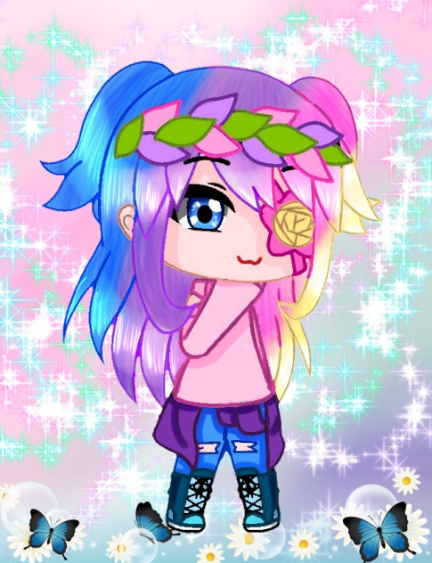 Painting a Gacha Avatar 11 - ibisPaint