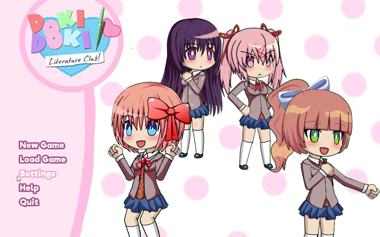 doki doki literature club! gacha studio - ibisPaint