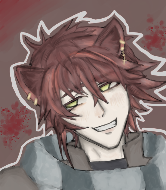 Random wolf dude ig - ibisPaint