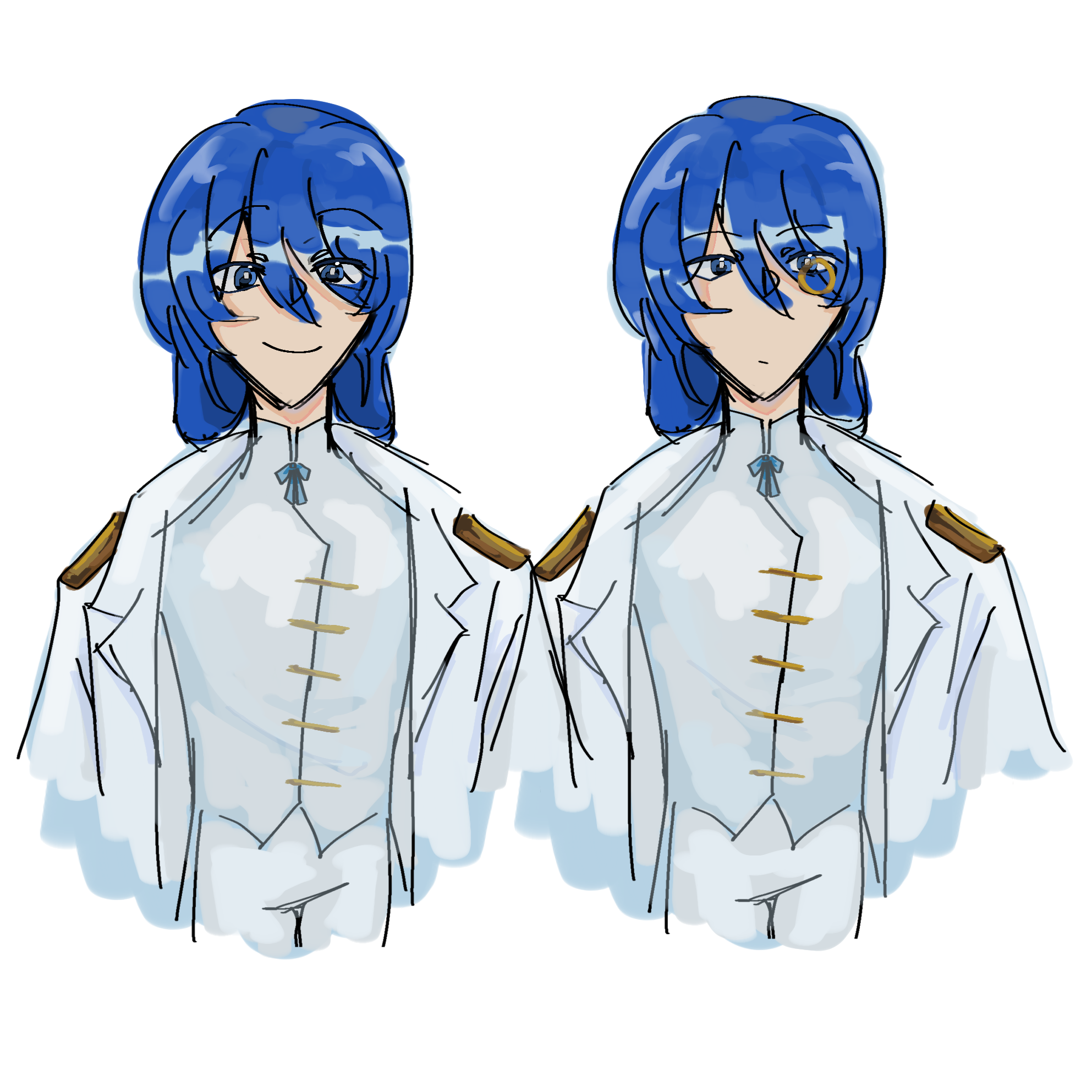 Two pair - ibisPaint