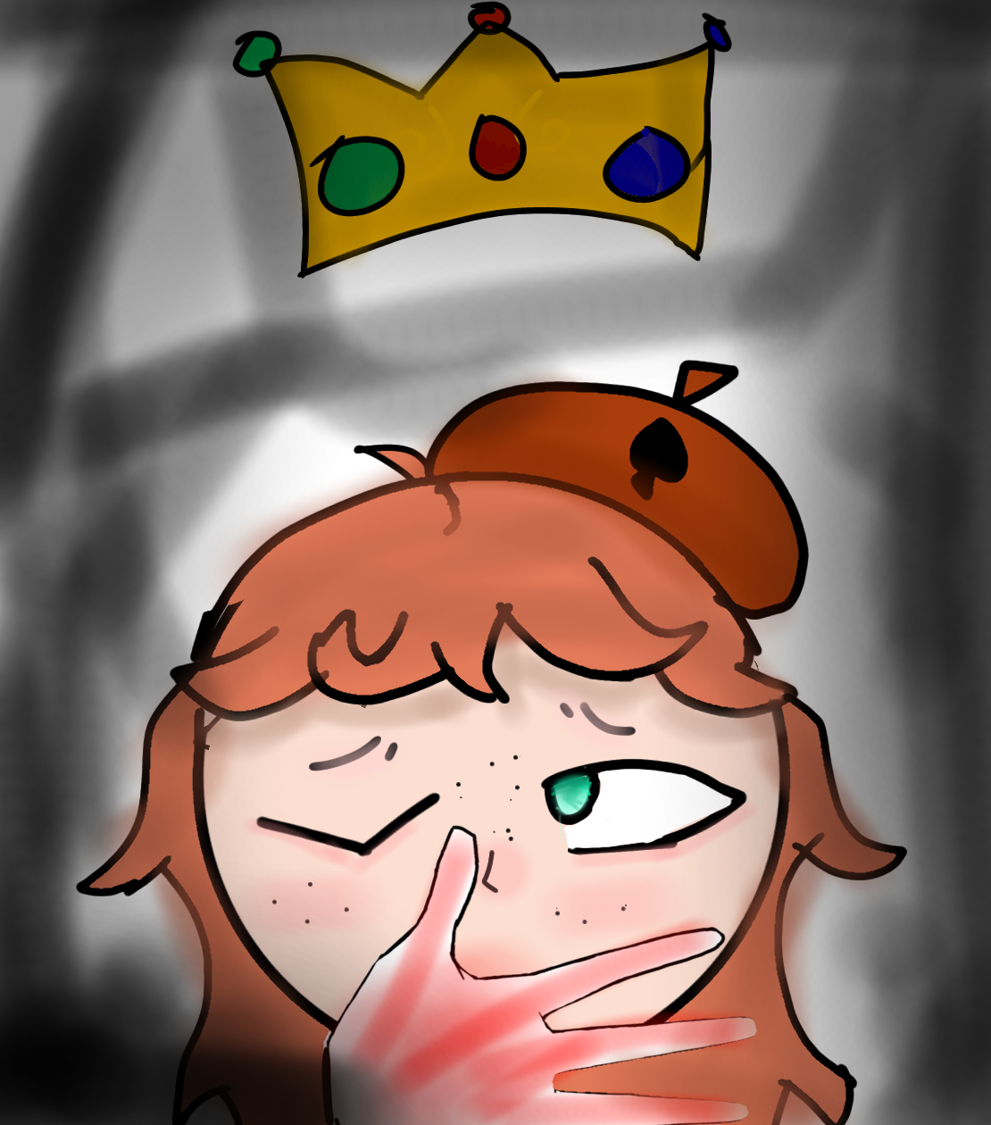 Pelirrojo de reina 👑 - ibisPaint