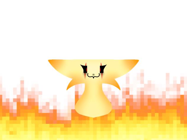 Clown cat - ibisPaint