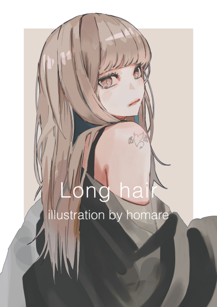Long hair - ibisPaint
