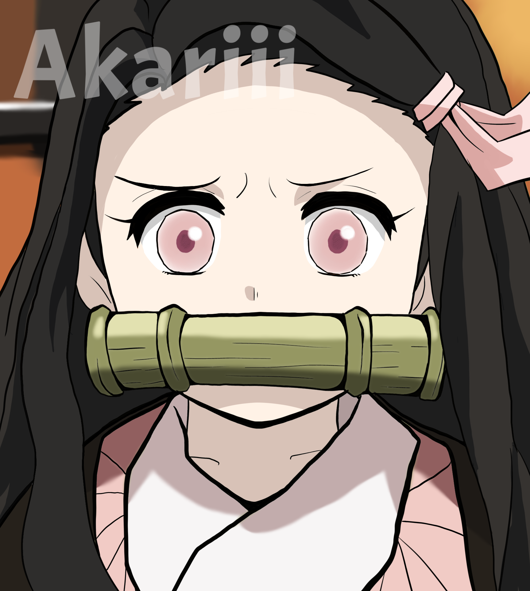 Nezuko from Demon slayer - ibisPaint