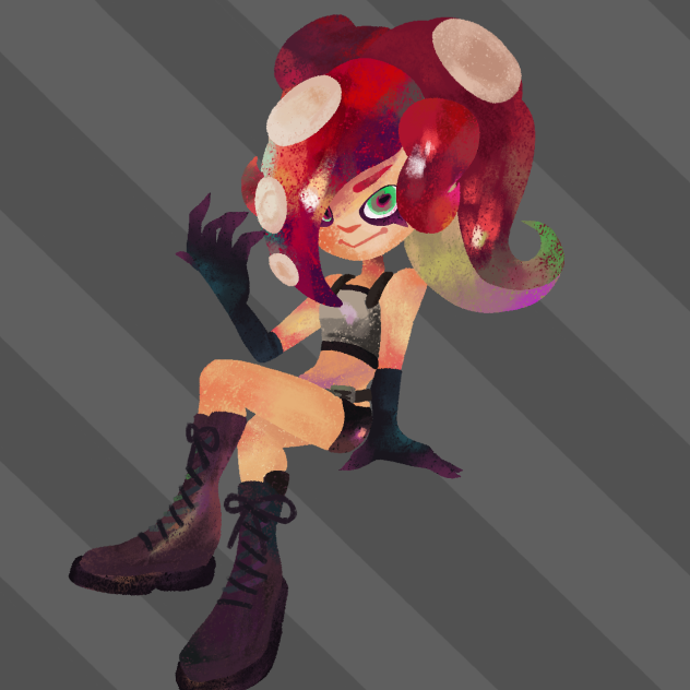 Enemy Octoling - ibisPaint