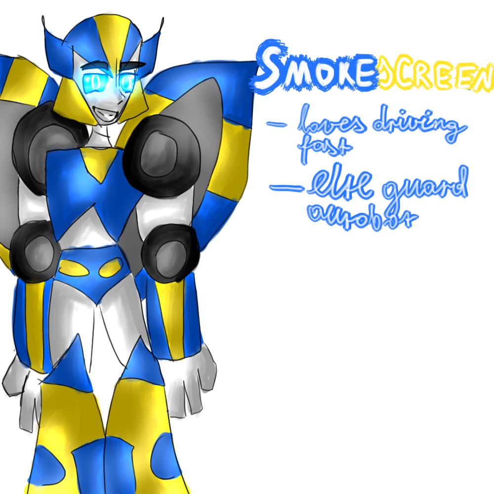 Smokescreen TFP redesign! - ibisPaint