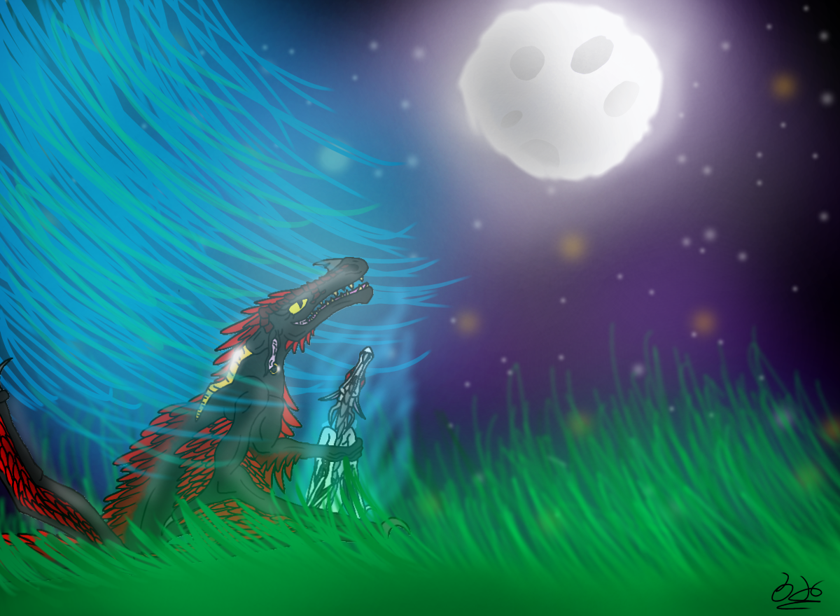 Under The Moonlight - ibisPaint