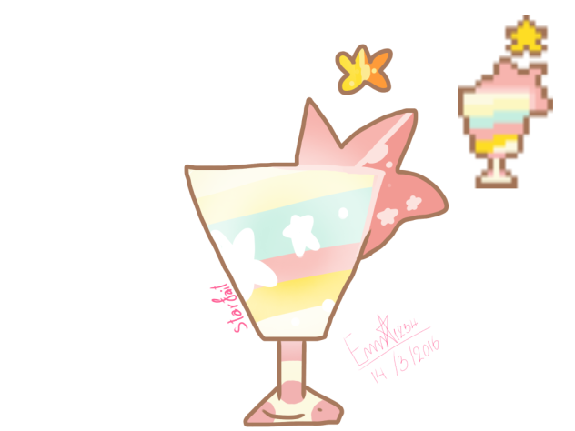 [Speedpaint] Starfait🌟UNDERTALE l Justi - ibisPaint