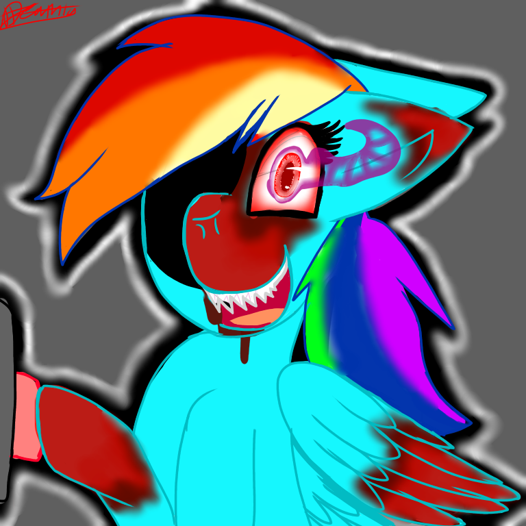 Rainbow Factory Dash - ibisPaint