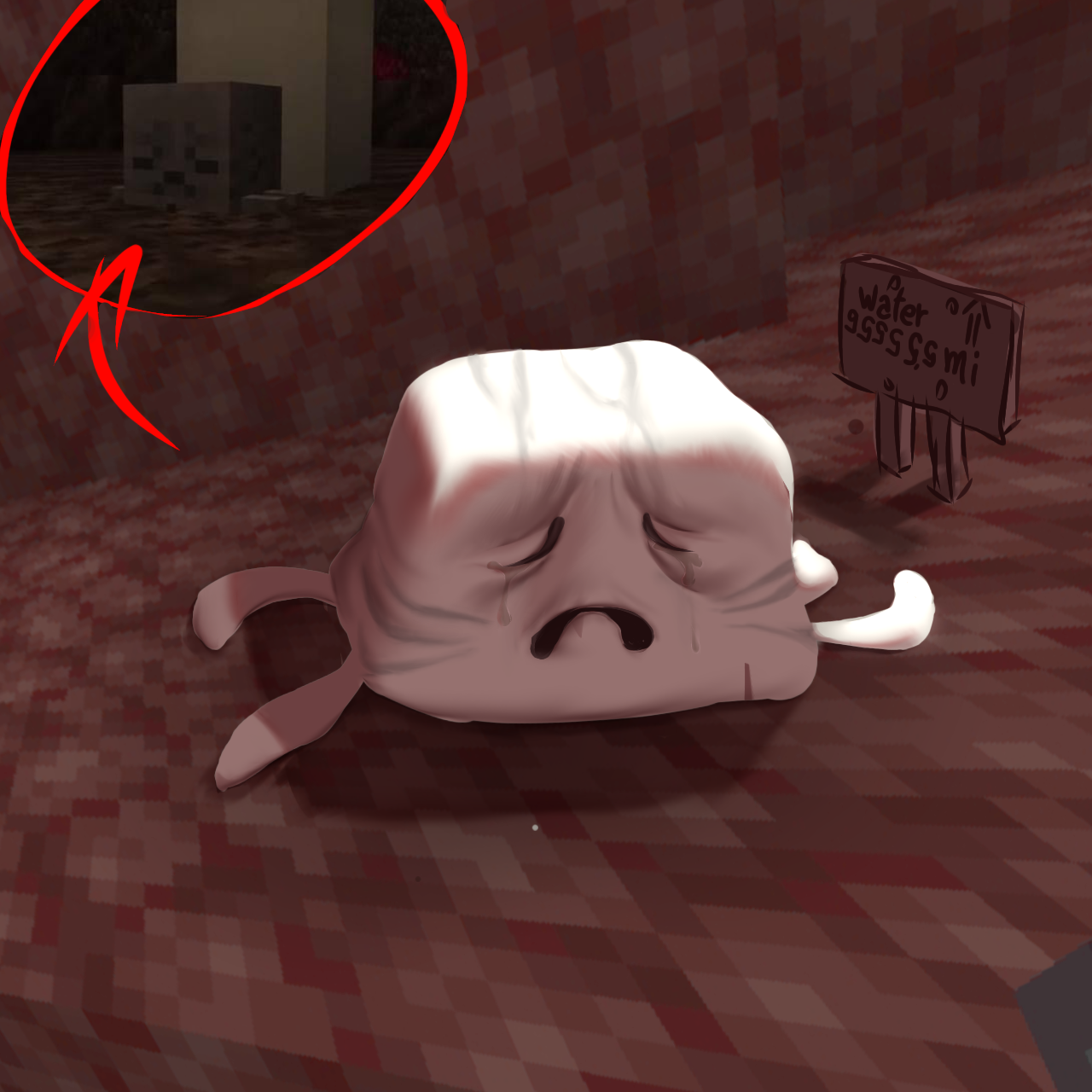 Dried ghast - ibisPaint