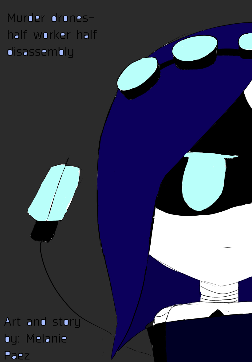 Murder drones official book cover - ibisPaint