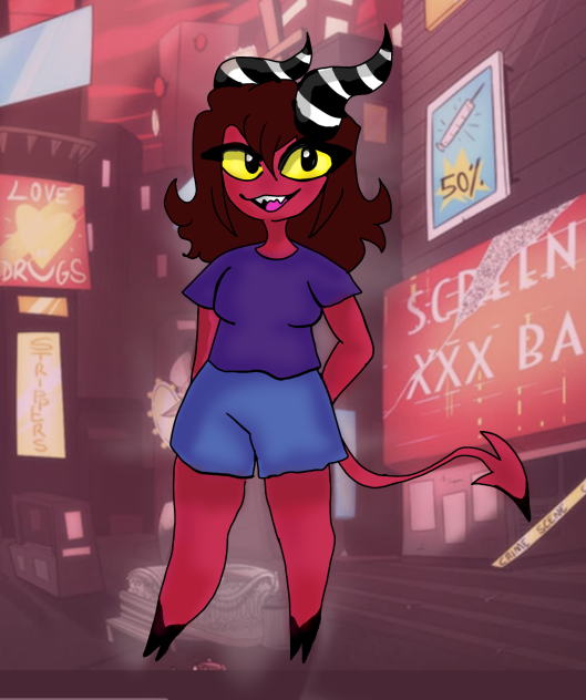 IMP SONA! it’s me from Hell of a boss - ibisPaint
