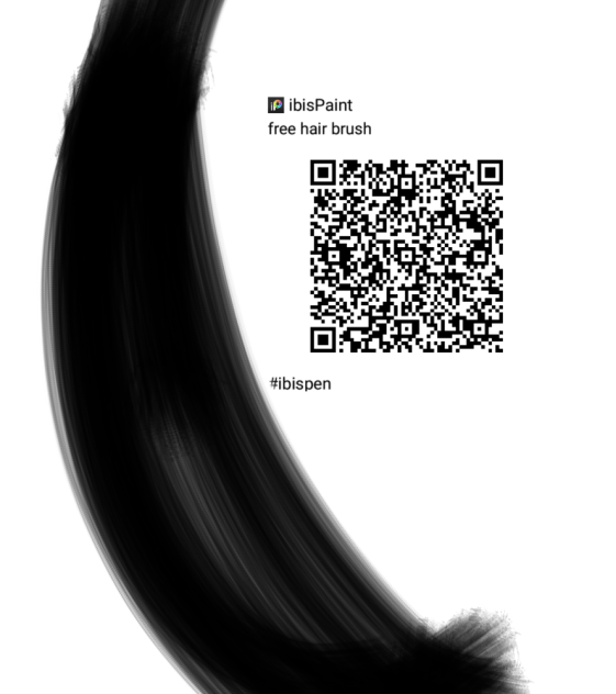 free hair brush - ibisPaint