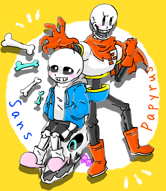 Sans&Papyrus - ibisPaint