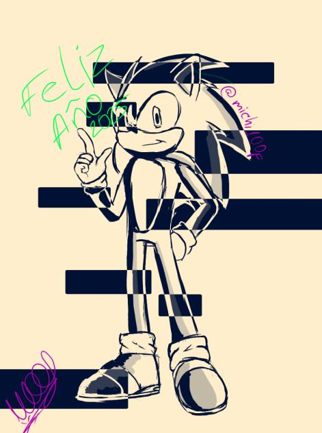 sonic random - ibisPaint