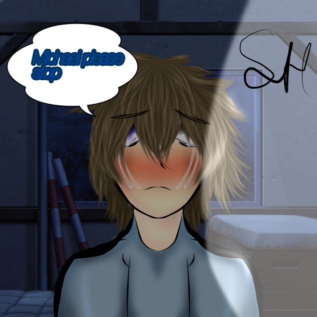 Evan Chris or CC afton! Fanart - ibisPaint