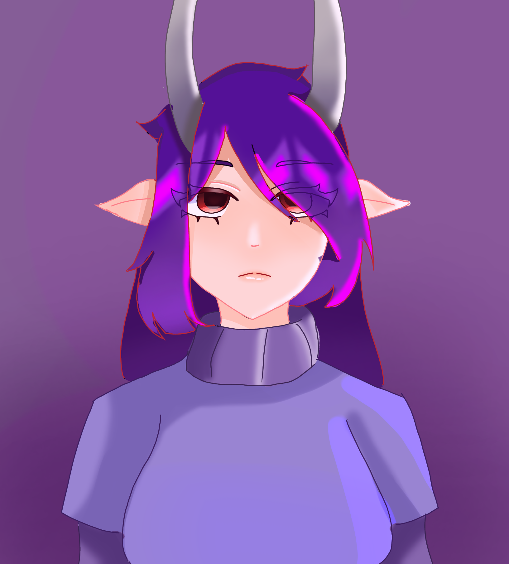 devil thingy😔 - ibisPaint