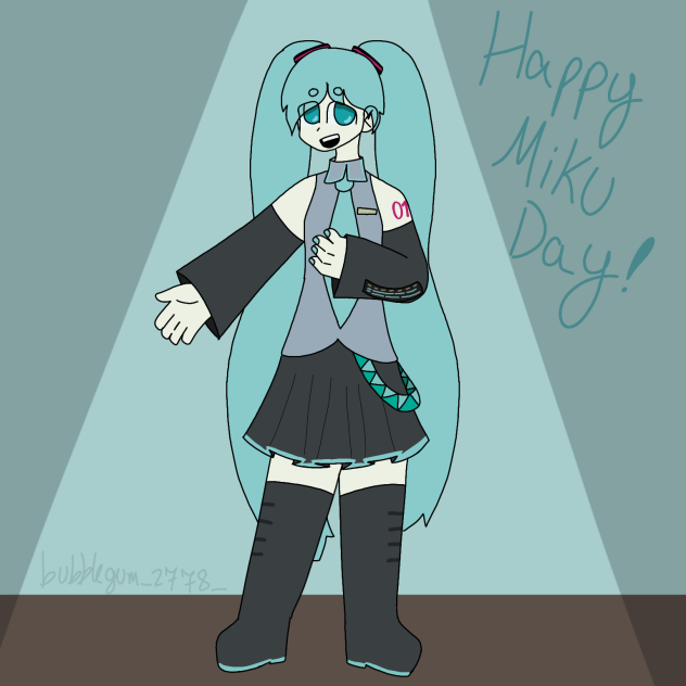 Happy Miku Day! - ibisPaint