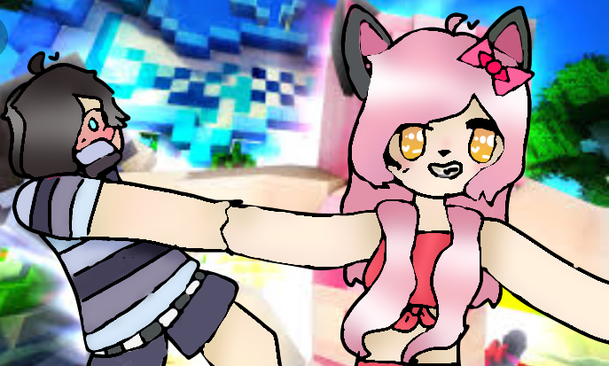 Zane~Chan a ship from Aphmau - ibisPaint