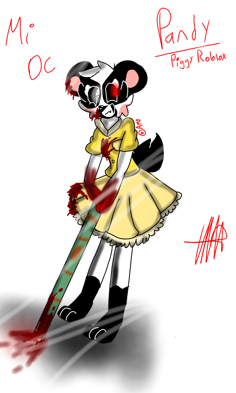 Pandy Piggy Roblox - ibisPaint