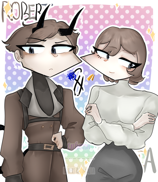 Robert & Amalia — Fanart - ibisPaint