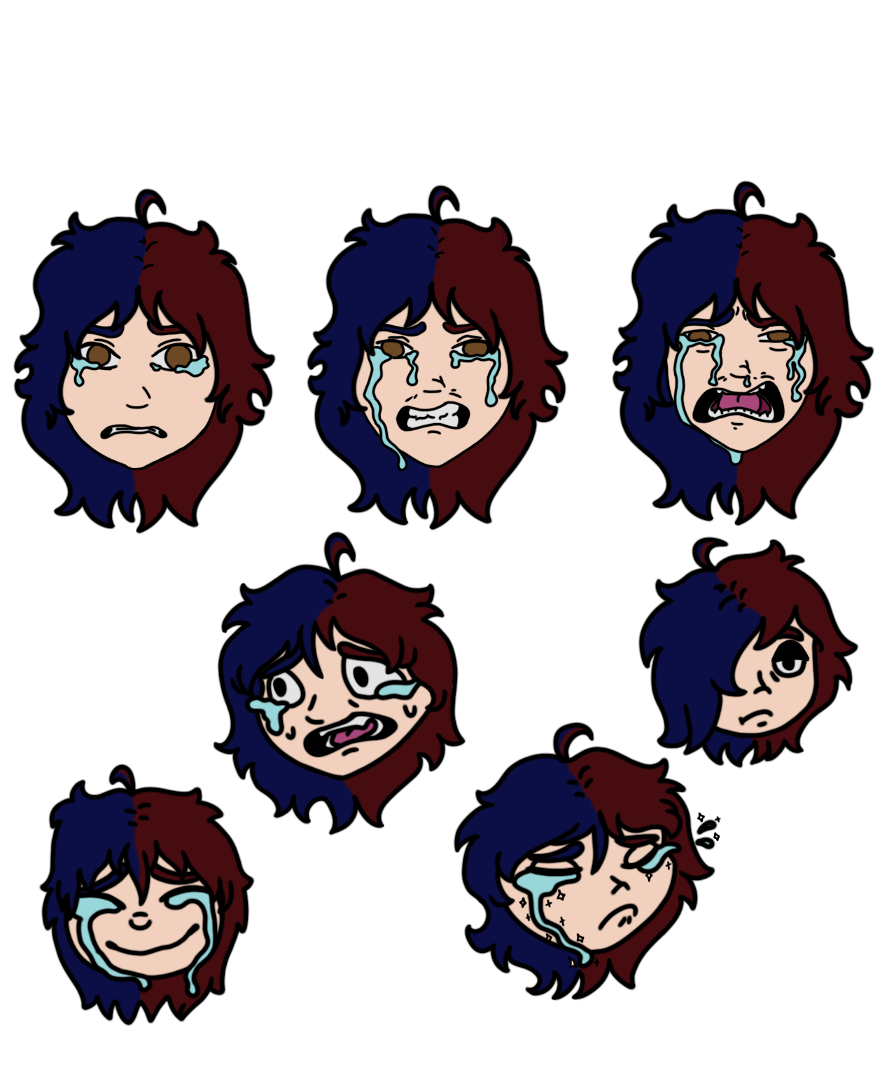 Oliver sad practice - ibisPaint