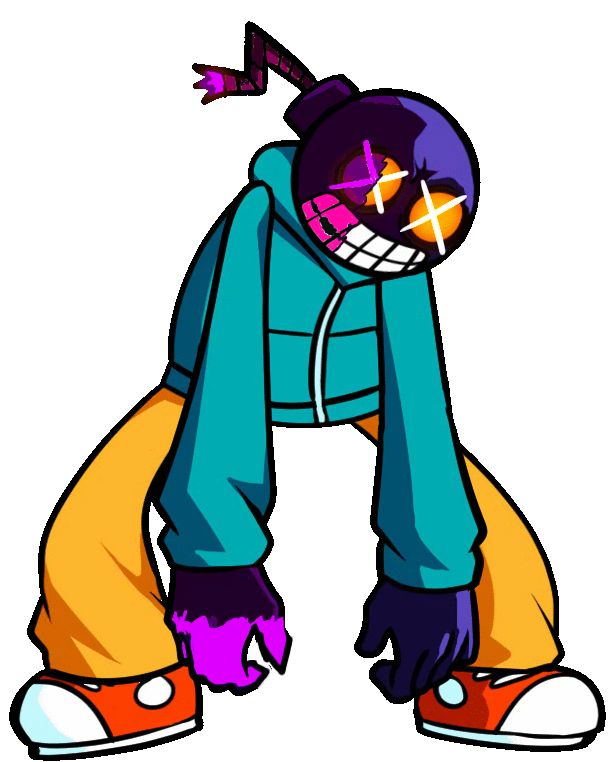 Speed paint ballistic corrupted whitty 1 - ibisPaint