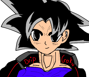 Drip Goku - ibisPaint