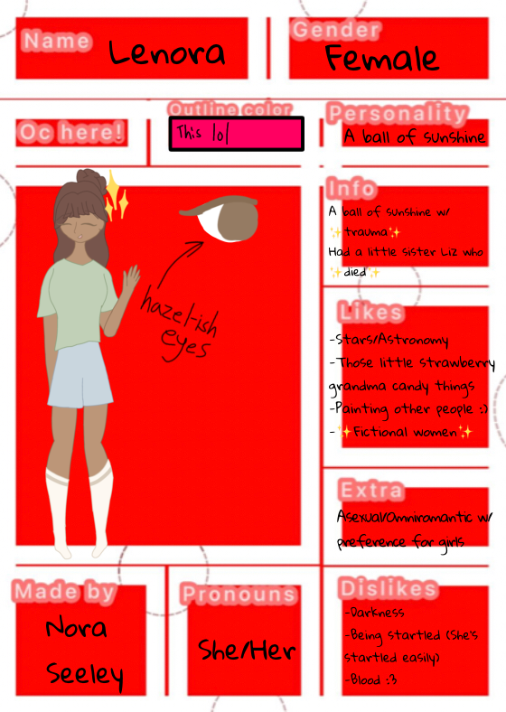 Run character! • Lenora - ibisPaint