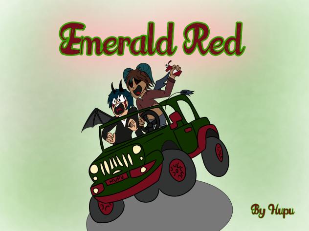 Emerald red banner contest - ibisPaint