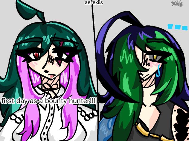 1st vs latest oc design - ibisPaint