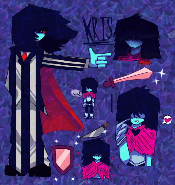 kris from deltarune (again) - ibisPaint