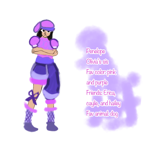 Penelope as an oc - ibisPaint