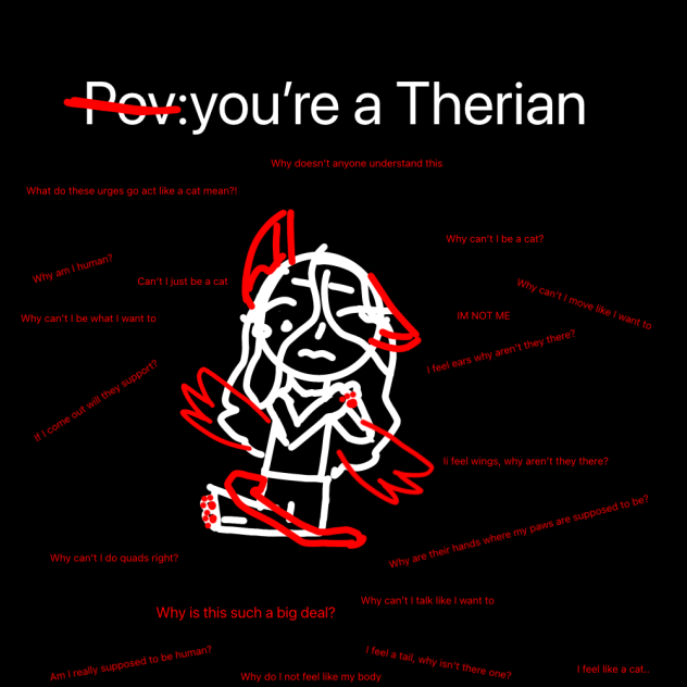 POV you’re a therian or any Alterhuman - ibisPaint