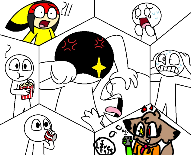 fighting collab - ibisPaint