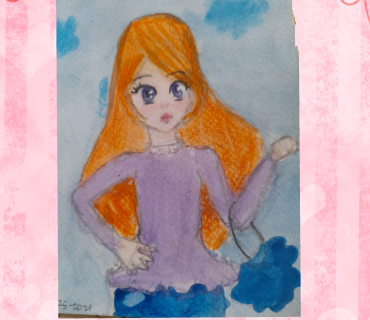 secretary cloudy - ibisPaint