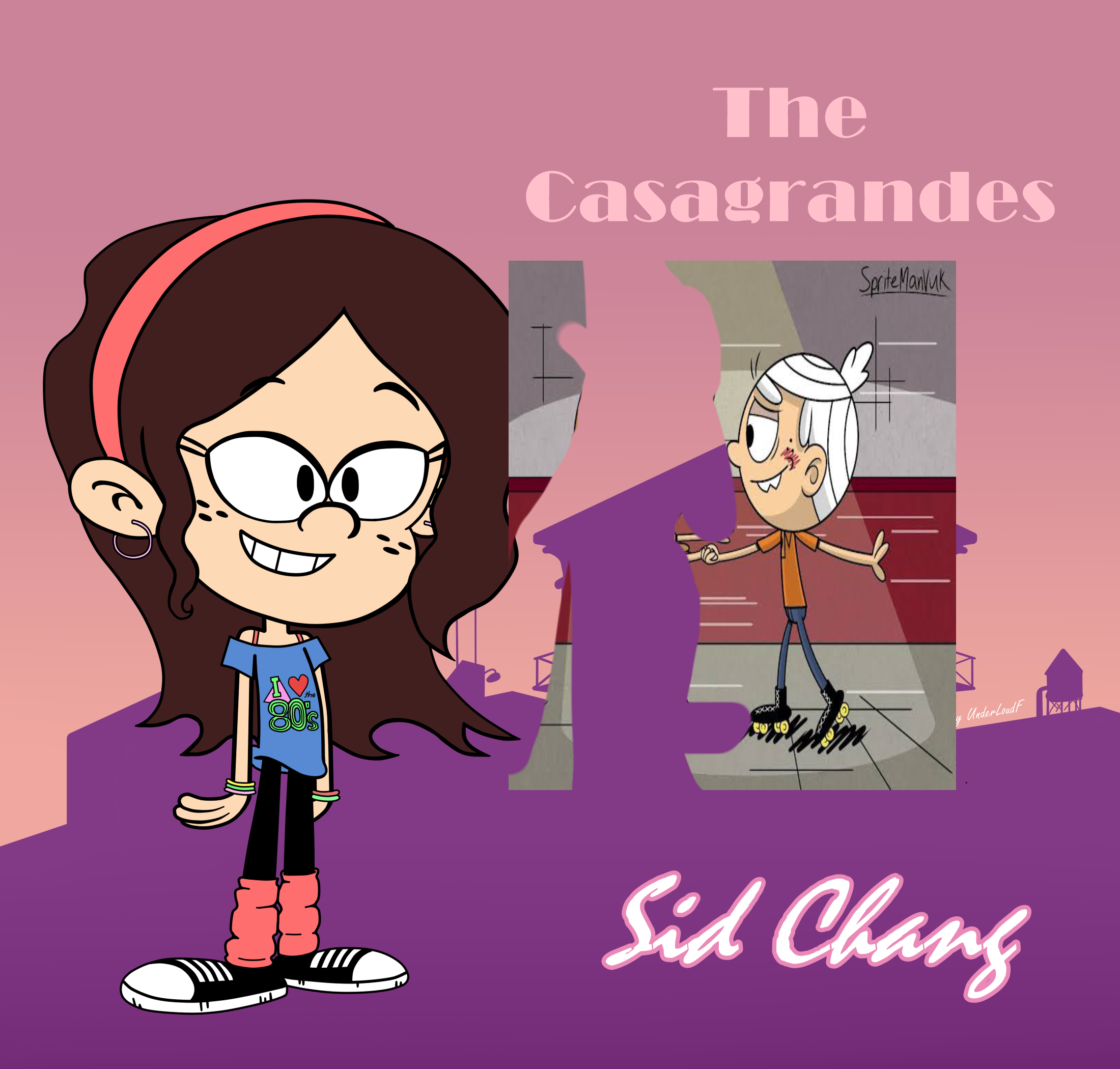 Lincoln x sid Chang en los 80s - ibisPaint