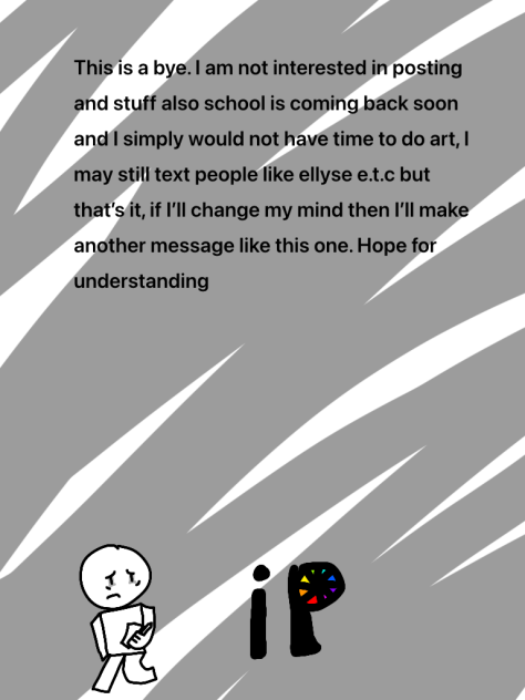 Good bye message - ibisPaint