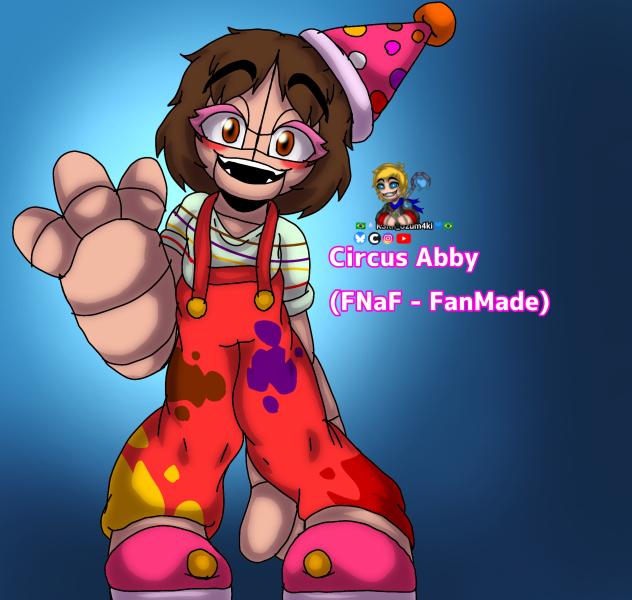 Circus Abby - FNaF Movie Animatronic - ibisPaint