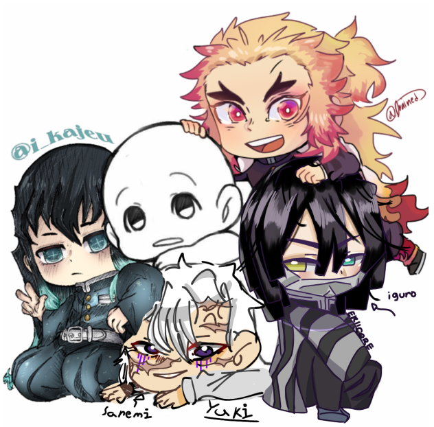 HASHIRA COLLAB - ibisPaint