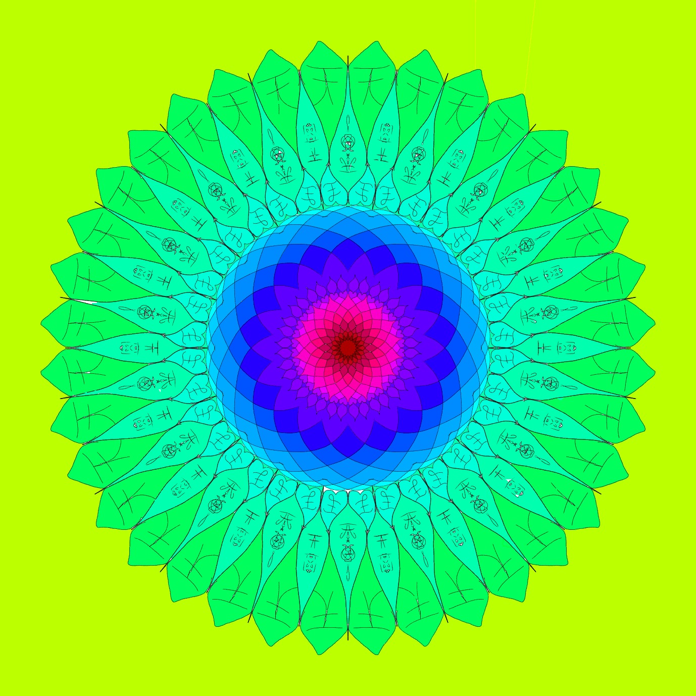 mándala - ibisPaint