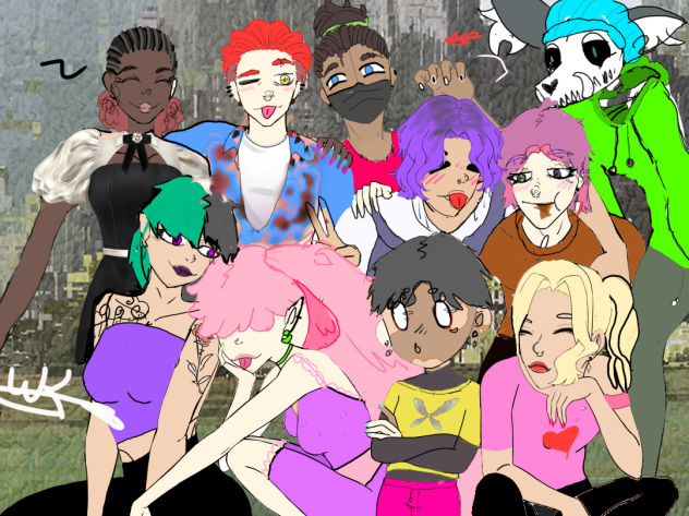 #love is love meet the crew - ibisPaint