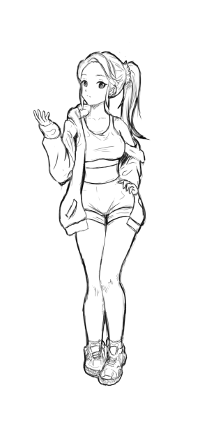 just pose.lol ^_^ - ibisPaint