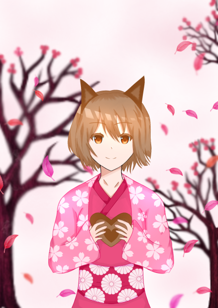 Chocolate-chan - ibisPaint