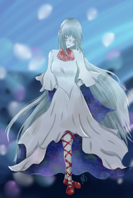 Ghost Lady - ibisPaint