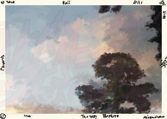 The sky! - ibisPaint